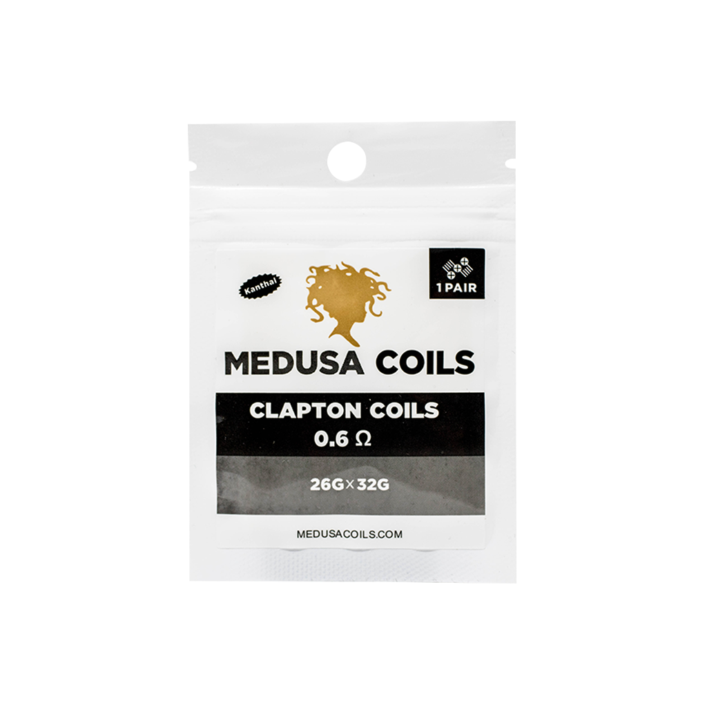 Medusa Pre-Built Coils – Clapton 0.6Ω – KLOWDZ Vapor & Smokeshop