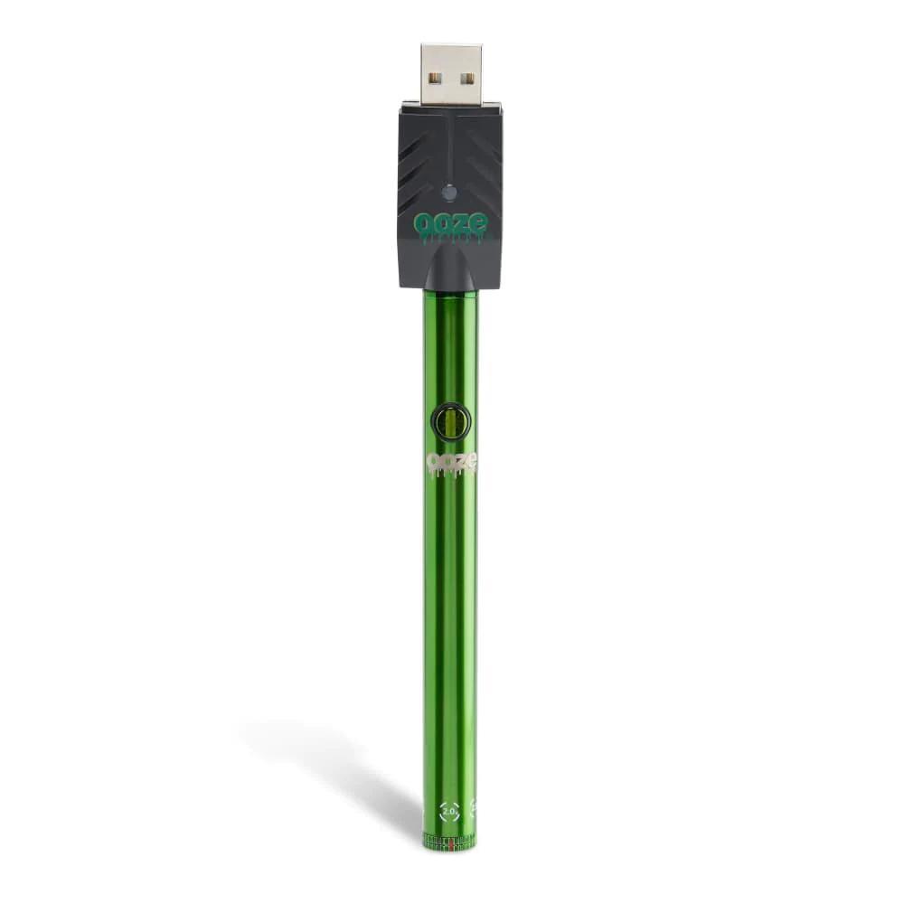 OOZE TWIST 2.0 Slim Pen Battery + USB – Slime Green – KLOWDZ Vapor ...