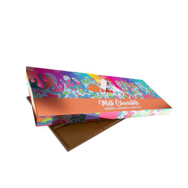 Trippy Extrax Chocolate – Milk 1000mg Amanita Complex – KLOWDZ Vapor ...