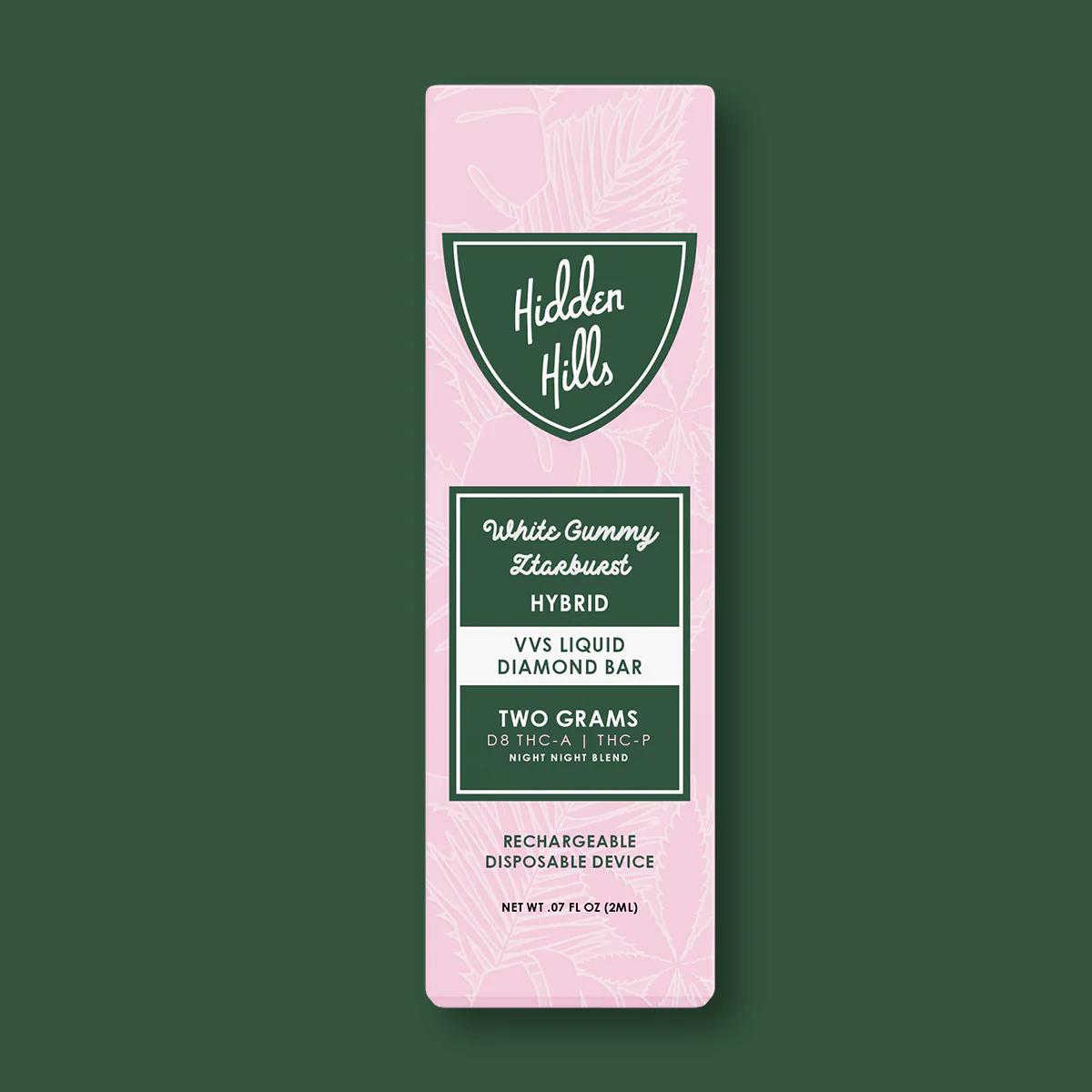 Hidden Hills Night Night 2g Disposable – White Gummy Ztarburst (Hybrid ...