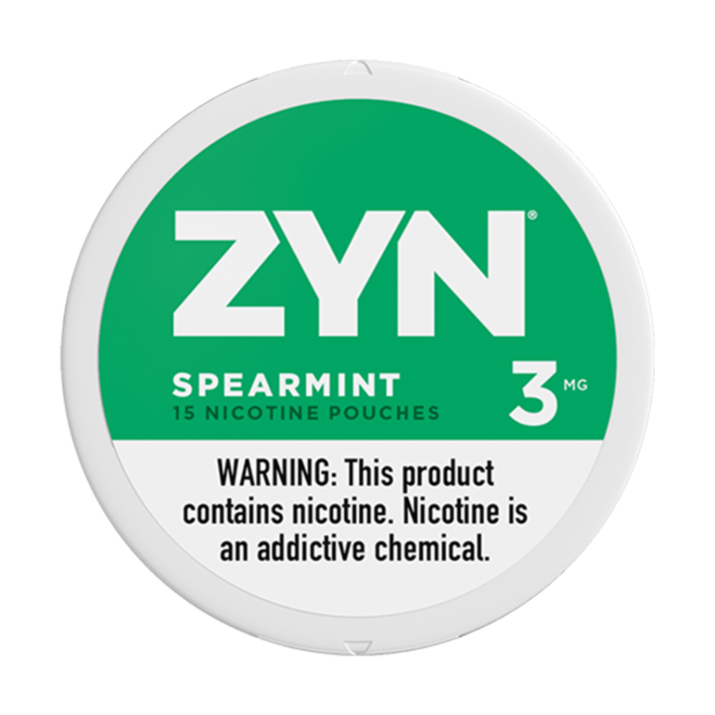 ZYN Nicotine Pouches – Spearmint 3mg – KLOWDZ Vapor & Smokeshop