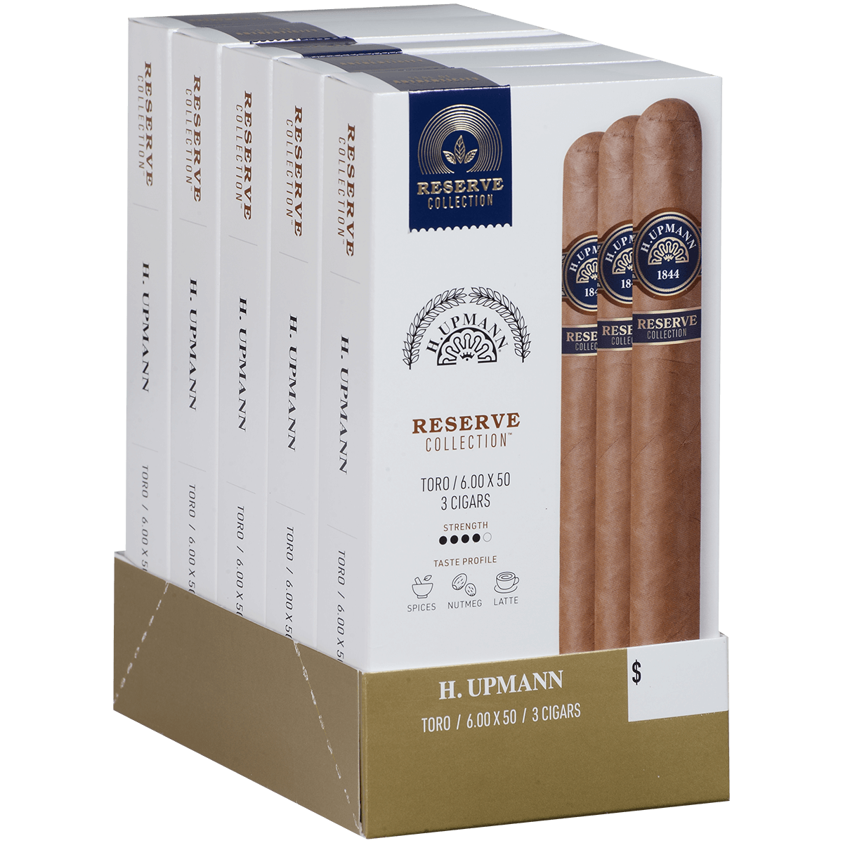 Reserve Collection – H. Upmann (Toro 6.00 x 50 3-Pack) – KLOWDZ Vapor ...