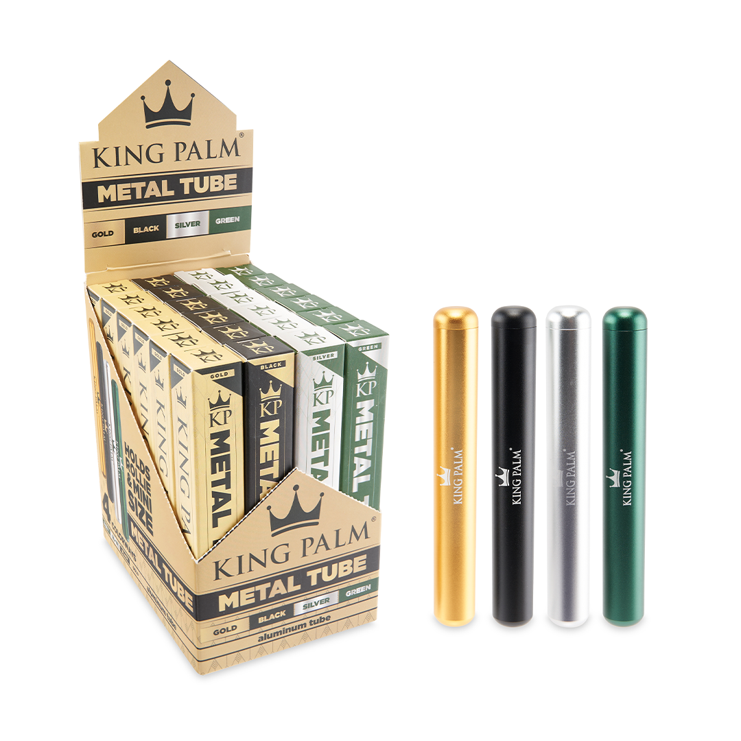 King Palm Metal Doob Tubes (Assorted Colors) – KLOWDZ Vapor & Smokeshop