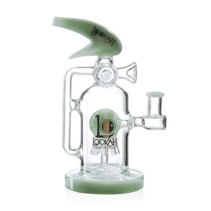 Lookah 9″ Cool Recycler Fire Extinguisher Water Pipe – Green Clear ...